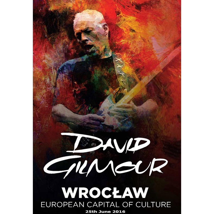 DVD David Gilmour Rattle That Lock Tour Wroclaw 16 Pink Floyd | Shopee Brasil