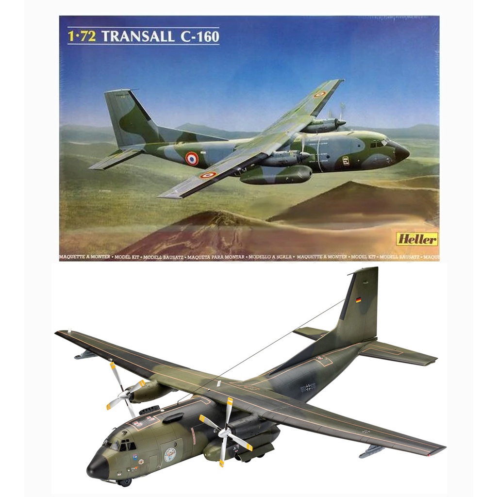 Transall C-160 Escala 1/72 Heller 80353 Kit de plastimodelismo | Shopee Brasil