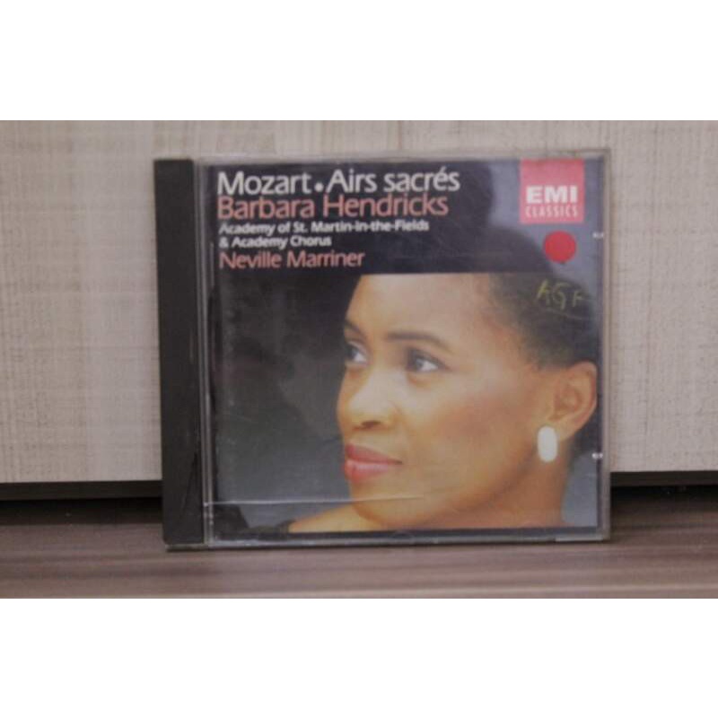 CD Mozart: Barbara Hendricks - Airs Sacré (Made in Holland) | Shopee Brasil