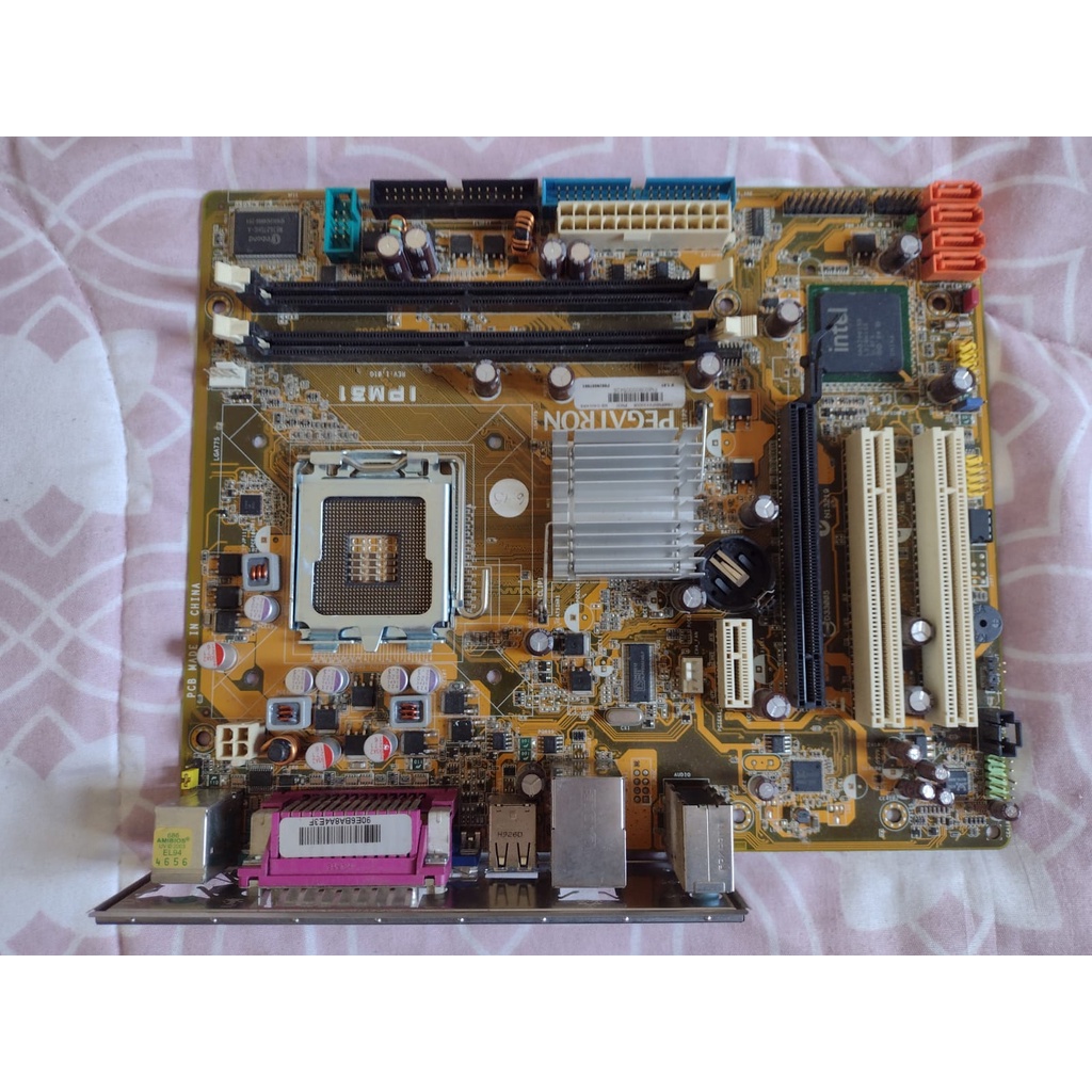 Placa Mae Pegatron Ipm31 - Com Defeito | Shopee Brasil