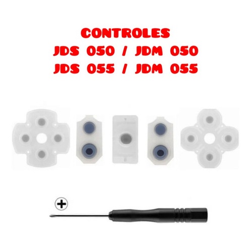 Borracha Condutiva Jds 050/055 + Chave Controle Ps4 | Shopee Brasil