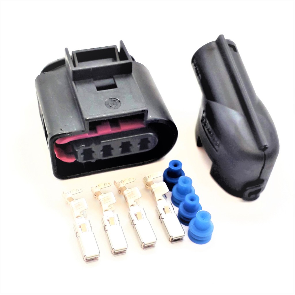 Kit 4pçs Conector Bobina Gol G6 VW Up Audi A3 Fueltec Pandoo Injepro ...