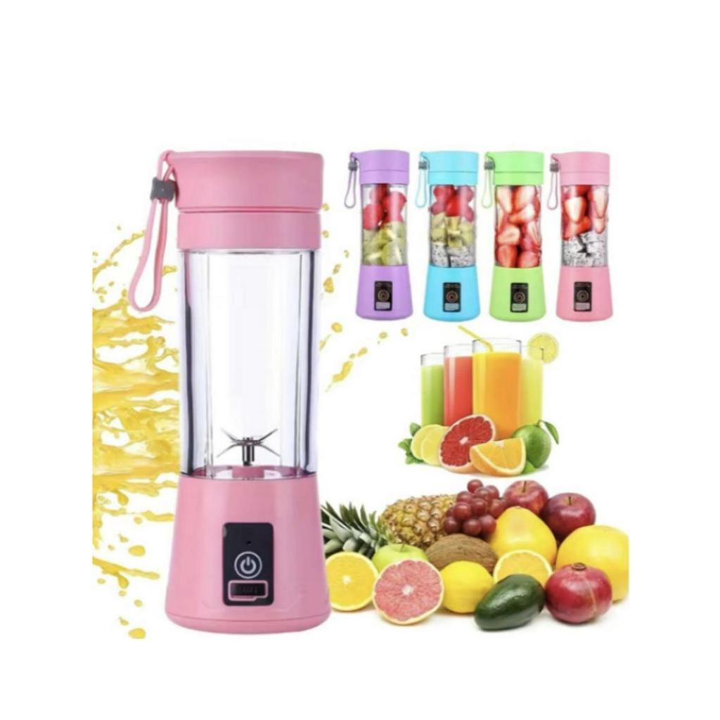 Mini liquidificador portátil com 6 laminas modelo Micro USB | Shopee Brasil
