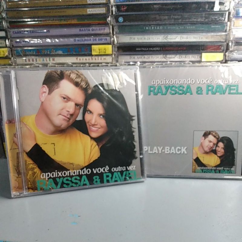 Cd Apaixonado você outra vez Rayssa e Ravel ( Lacrados ) | Shopee Brasil