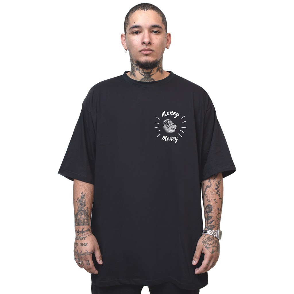 Camiseta Money Money Swag Dollar Thug Life - Exclusiva | Shopee Brasil