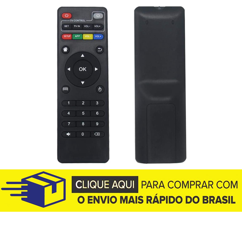 Controle TV Box Universal MXQ Pro 4K 5G TX9, TX3 MINI, TX2 Etc - Corre ...