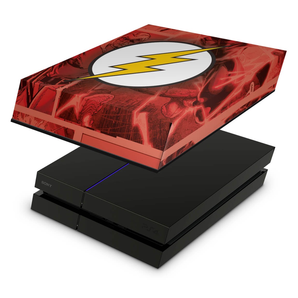 Capa PS4 Fat Anti Poeira - The Flash Comics | Shopee Brasil