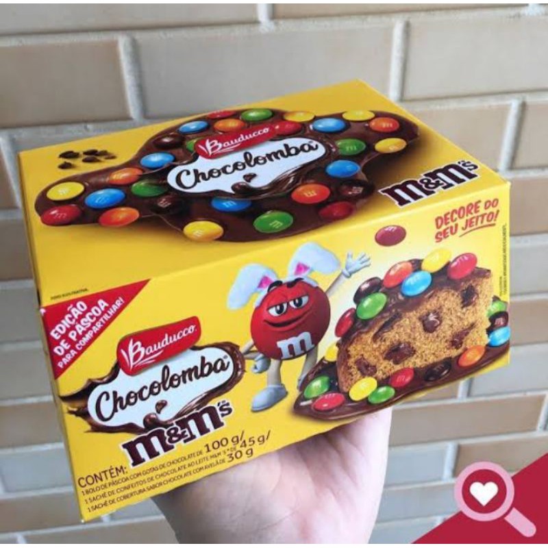 Mini Colomba Bauducco MMs 100g | Shopee Brasil