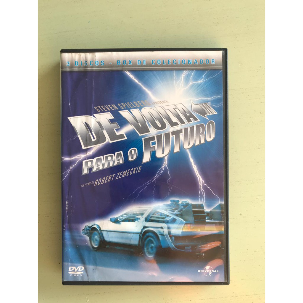 DVD trilogia back to the future de volta para o futuro excelente estado ...