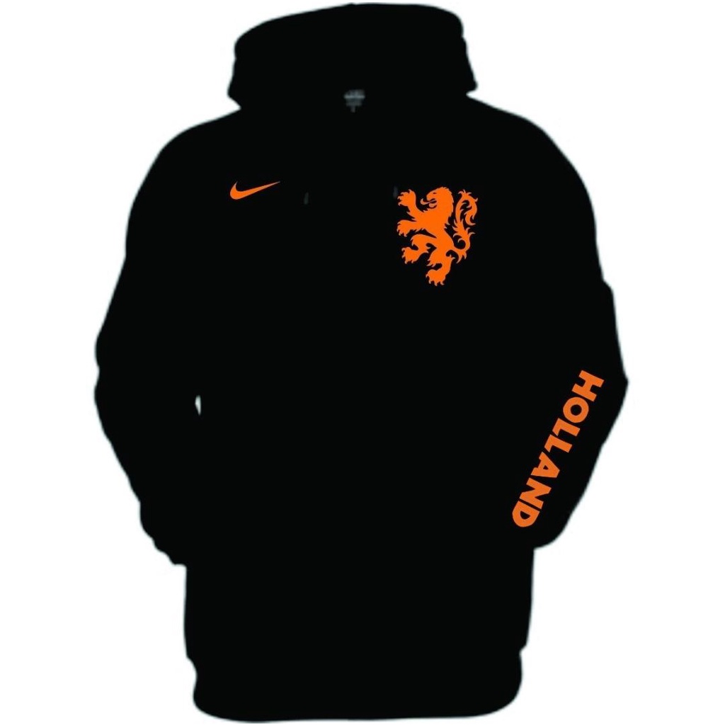 Blusa de Moletom Canguru Time de Futebol Holanda Masculino e Feminino ...