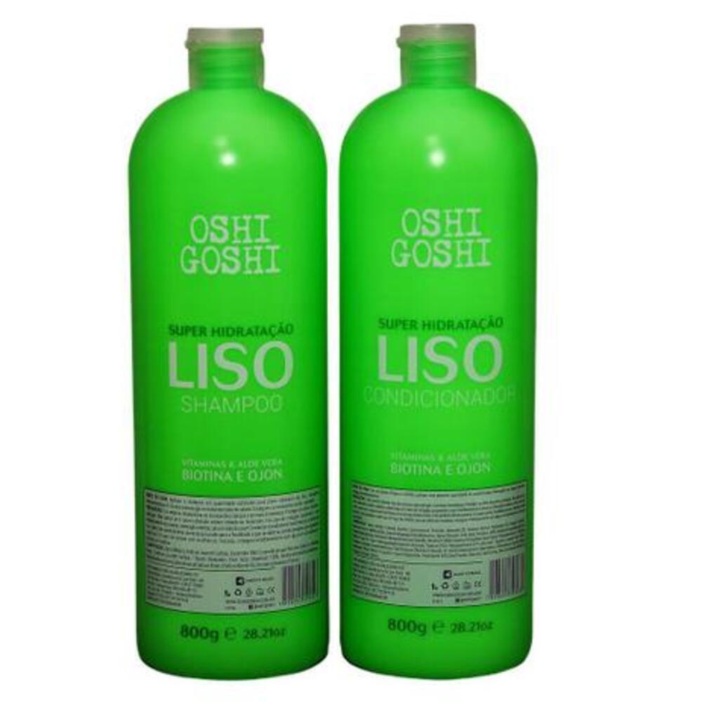 Kit Shampoo E Condi Super Hidratação Liso Oshi Goshi 800g | Shopee Brasil