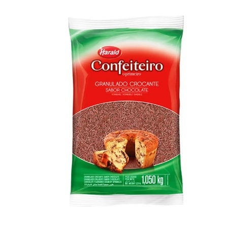 GRANULADO CROCANTE 1,05KG - HARALD | Shopee Brasil