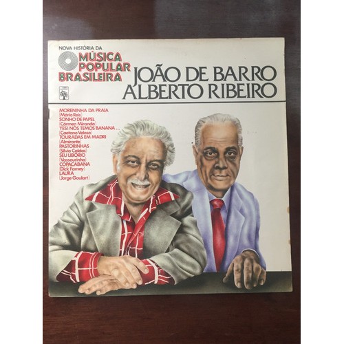Joao De Barro & Alberto Ribeiro Vinil Nova Historia Mpb Lp | Shopee Brasil