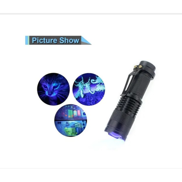 Lanterna Uv 9 Led Violeta Luz Negra Dinheiro Falso 00145 | Shopee Brasil
