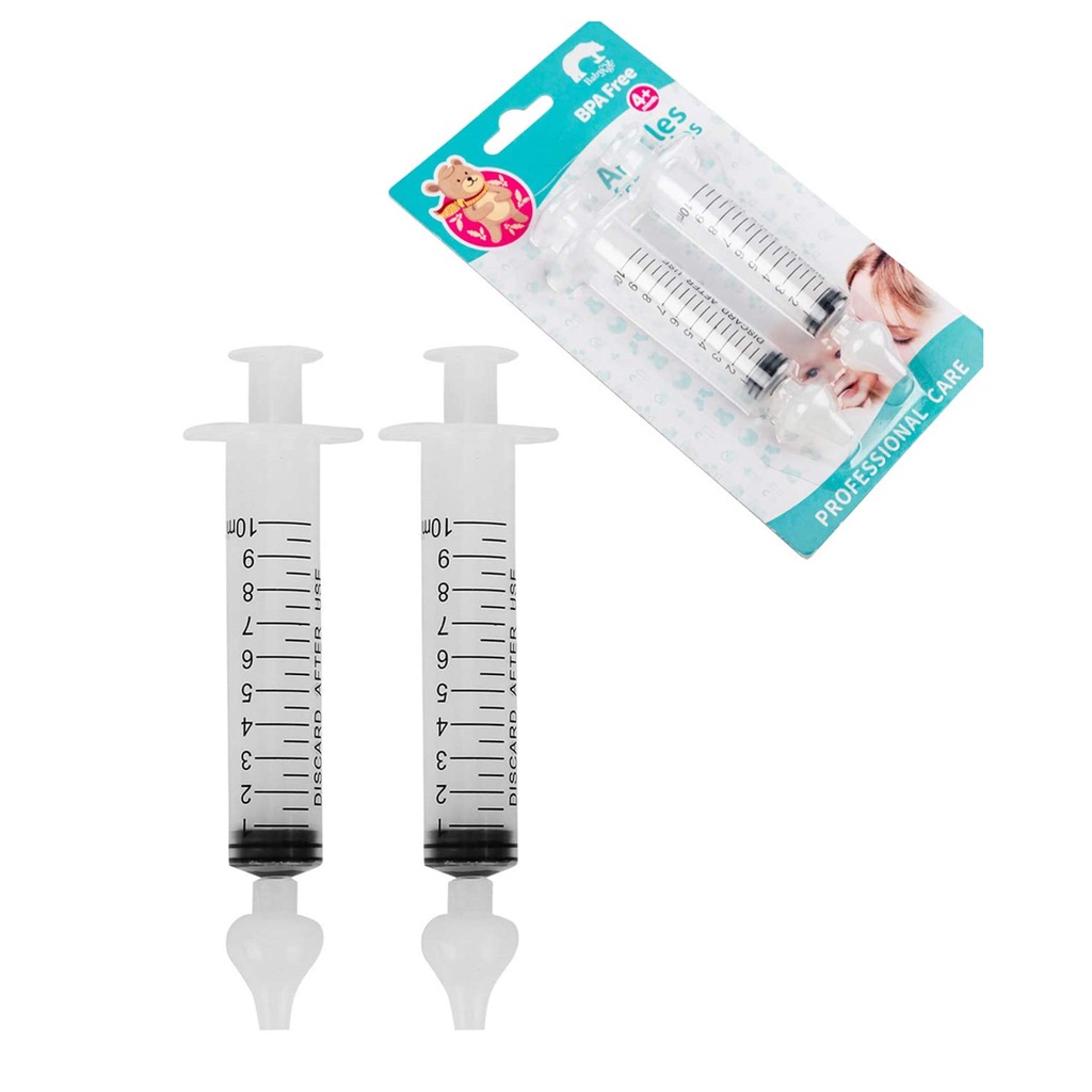 Lavador Nasal Seringa Com Bico De Silicone | Shopee Brasil