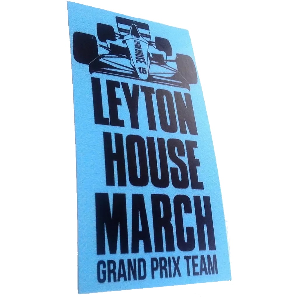Adesivo Leyton House March Racing Team | Shopee Brasil