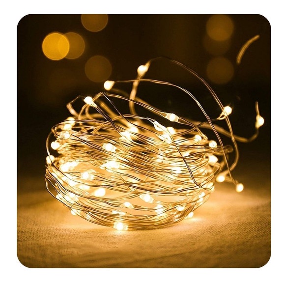 Fio de fada 5m - Fio luz led Decoração Natal | Shopee Brasil