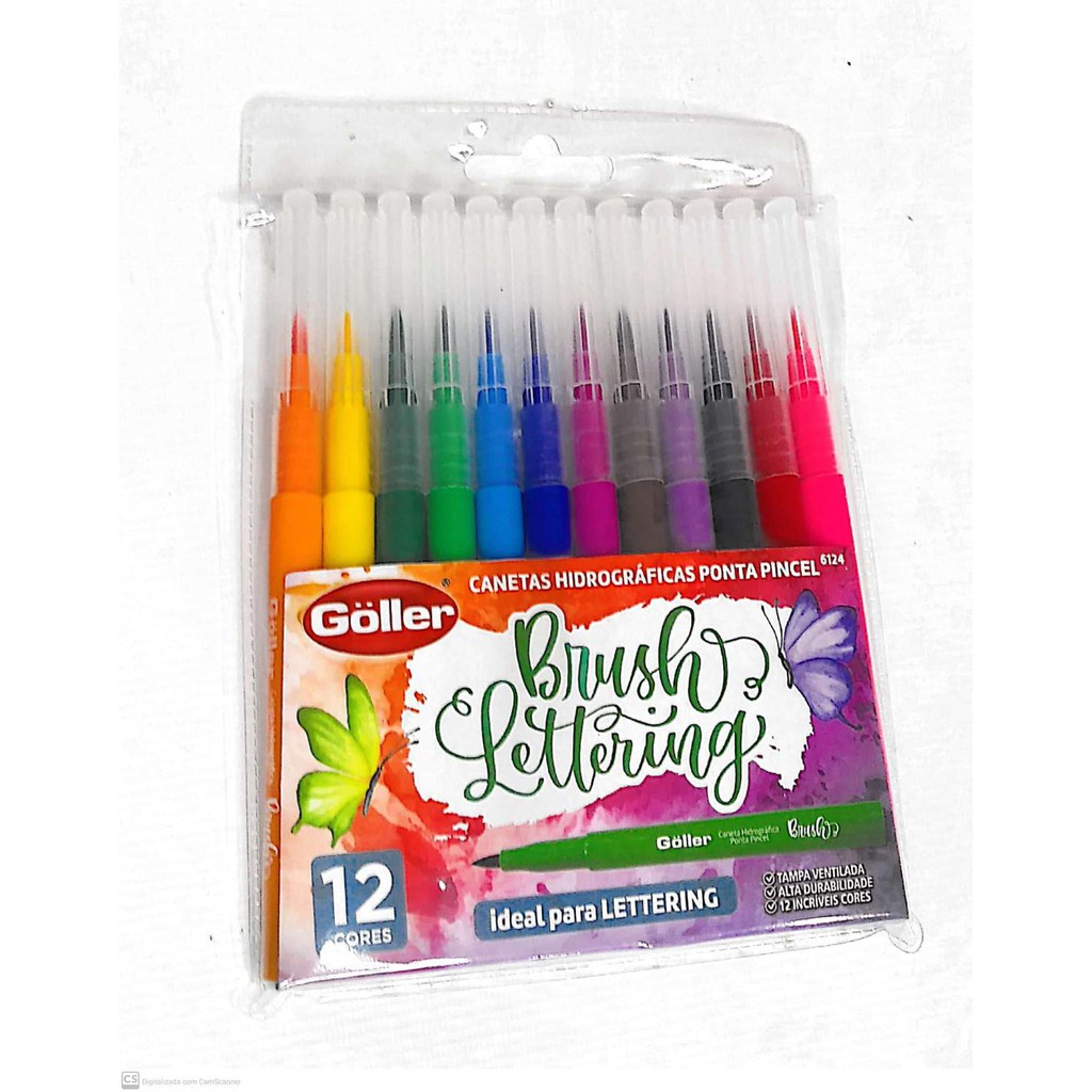 Canetas Brush Lettering | Shopee Brasil