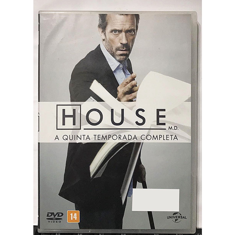 BOX DVD HOUSE - A Quinta - A 5ª Temporada Completa em Seis Discos Originais. | Shopee Brasil