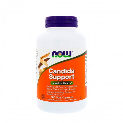 Candida Support 180 caps Saúde Intestinal - NOW | Shopee Brasil