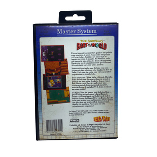 Jogo The Simpsons: Bart vs. the World - Master System | Shopee Brasil