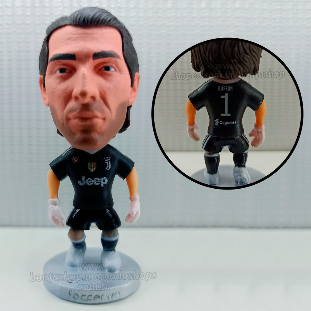 Mini Craque Buffon Juventus - Miniatura Minicraque Futebol Colecionável ...