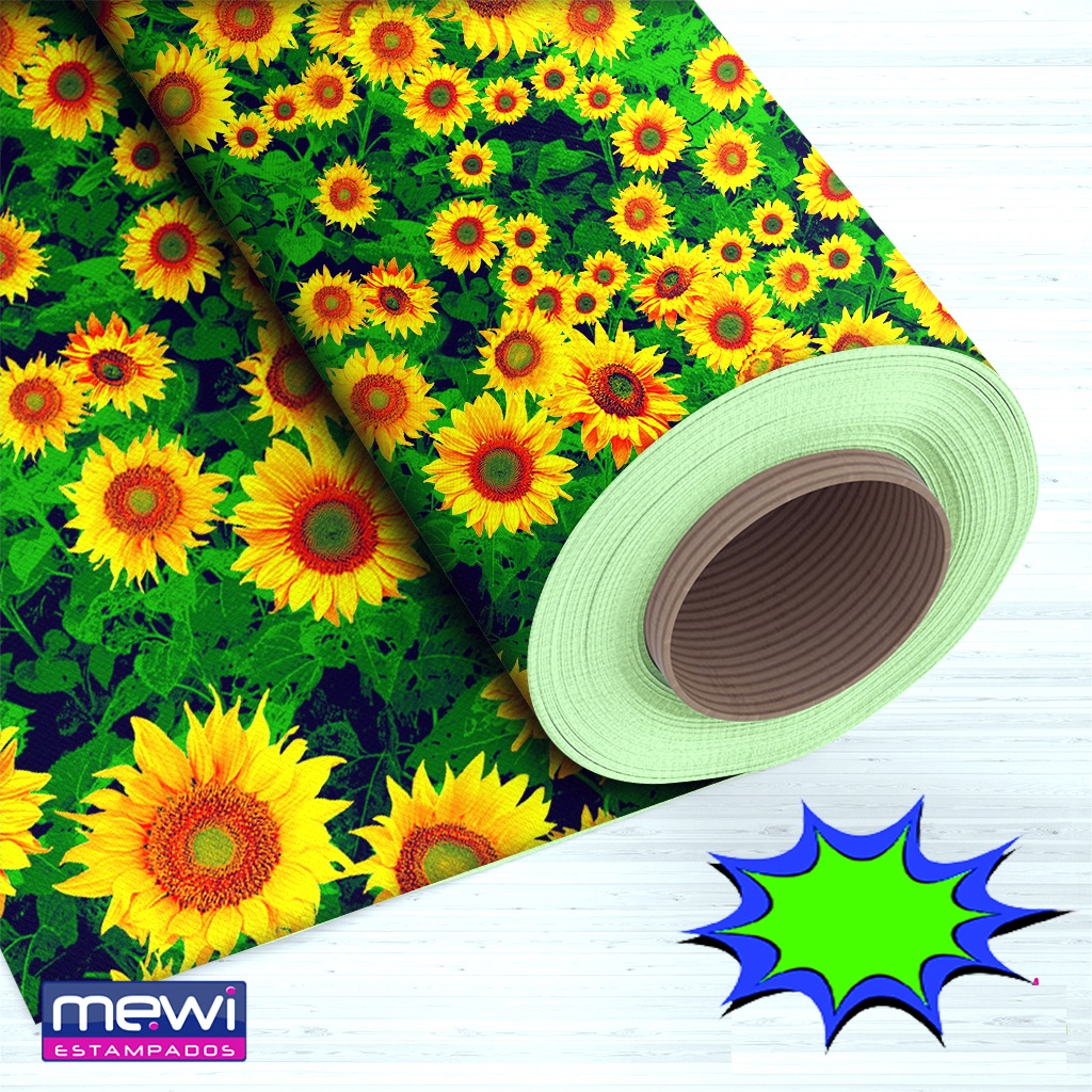 TNT Estampado Girassol 2,00m X 1,40m. Decorações, ou como Papel de ...