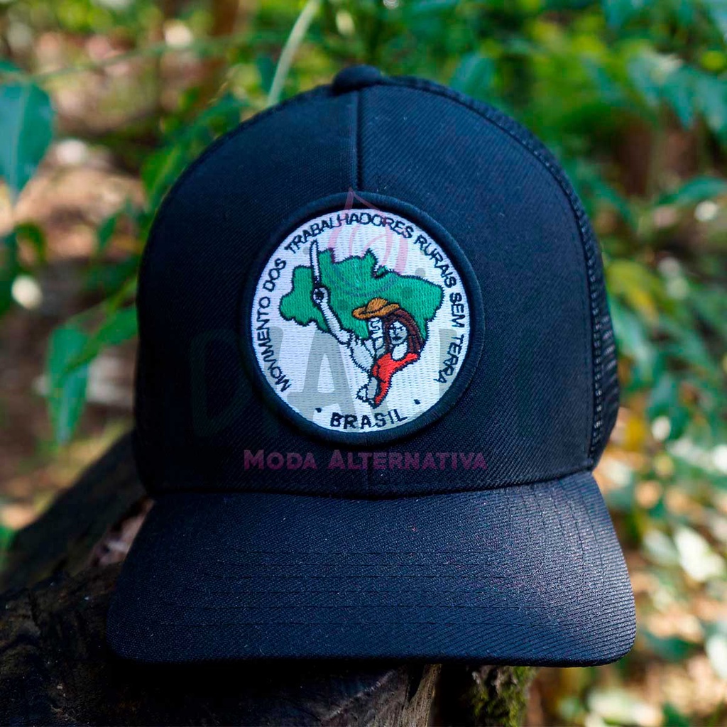 Boné MST Original Bordado em Alto relevo | Shopee Brasil