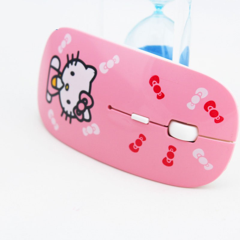Rato Hello Kitty Sem Fio De 2,4ghz Para Computador Óptico | Shopee Brasil