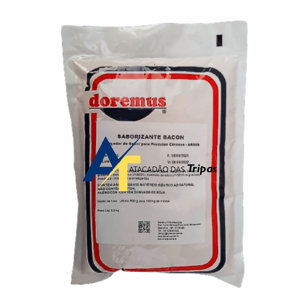 Saborizante Bacon Doremus 1kg | Shopee Brasil
