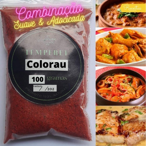 Colorau ou Urucum 500 gramas top premiun. | Shopee Brasil