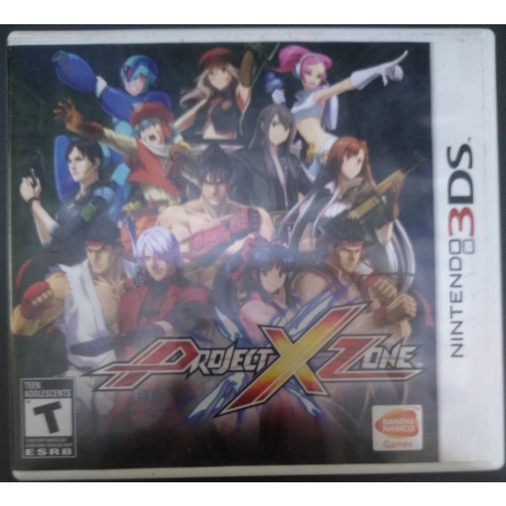 Project X Zone - 3ds americano original | Shopee Brasil