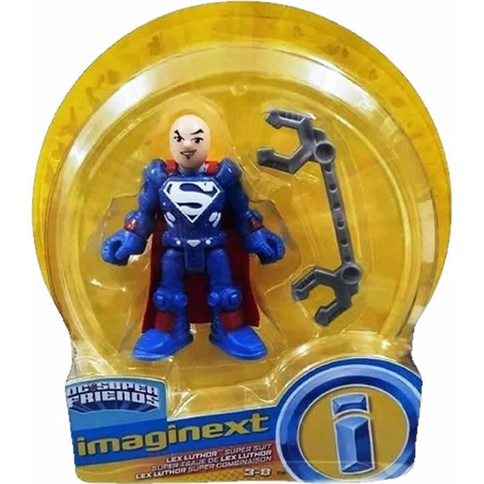 Boneco Imaginext Dc Super Friends Lex Luthor Gjc02 | Shopee Brasil