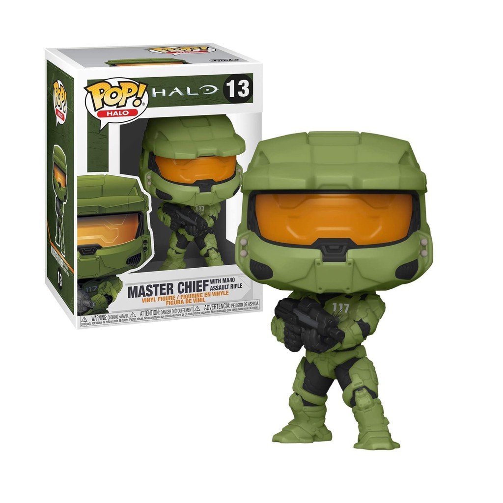 Funko Pop Halo Master Chief MA40 Assault Rifle | Shopee Brasil