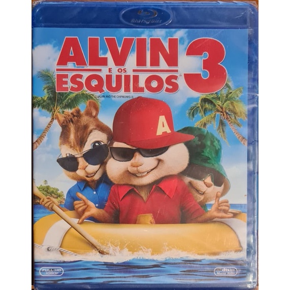 Blu-ray original Alvin e os Esquilos 3 (Lacrado) | Shopee Brasil