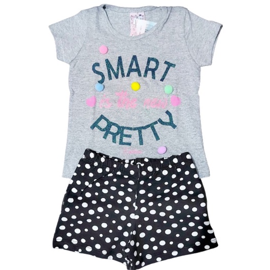 conjunto feminino valen kids (1 ao 8) | Shopee Brasil