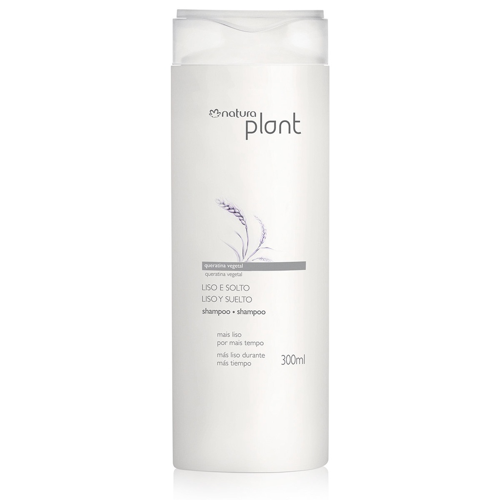 Shampoo Anticaspa Liso e Solto Natura Plant 300ml | Shopee Brasil