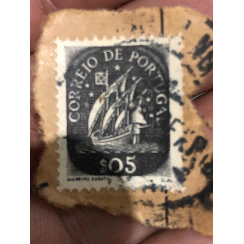 Raro Selo 05$ Caravela Correio De Portugal Anos Dec.1940 | Shopee Brasil