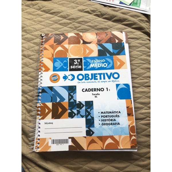 apostila/caderno/livro de exercícios objetivo primeiro bimestre ...