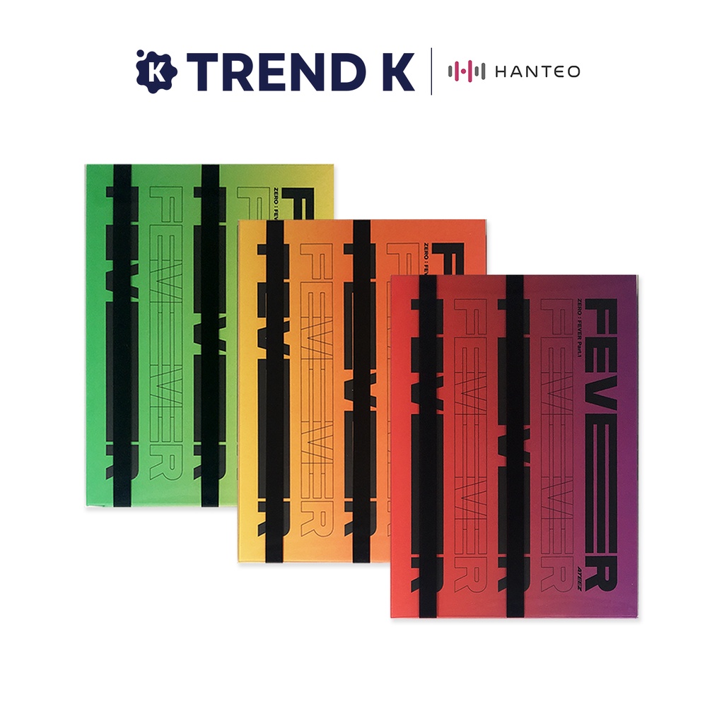 ATEEZ - 5th Mini Album [ZERO : FEVER PART.1] | Shopee Brasil