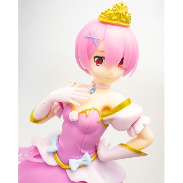 Re:Zero - Ram SPM Figure (Pretty Princess Ver.) | Shopee Brasil