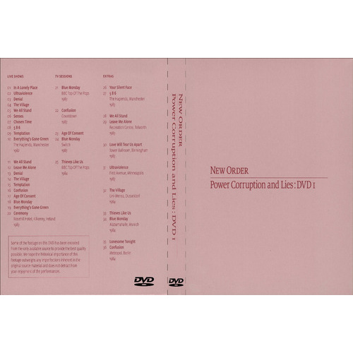 New Order - Power Corruption & Lies (definitive Edition) | Shopee Brasil