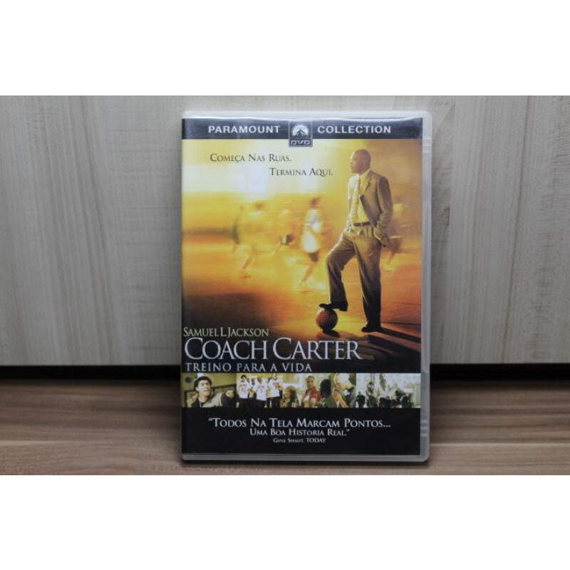 DVD Coach Carter | Shopee Brasil