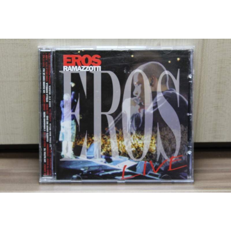 CD Eros Ramazzotti - Live (Made in EU) | Shopee Brasil