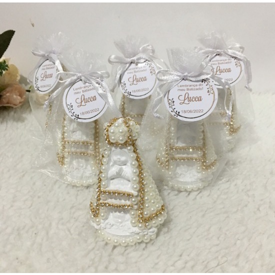 kit Lembrancinhas Nossa senhora aparecida baby batizado | Shopee Brasil