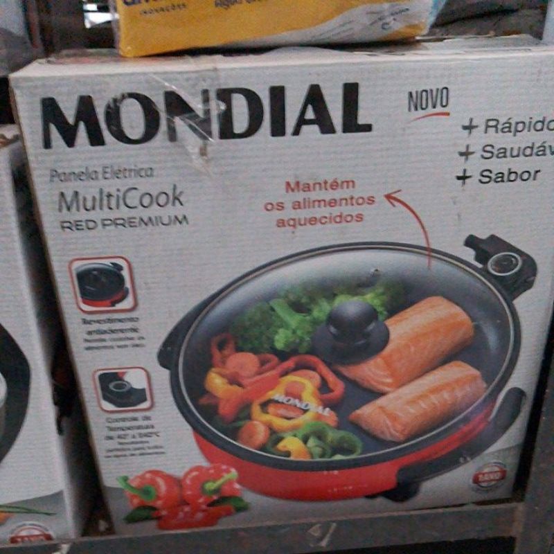 panela elétrica multicook mondial | Shopee Brasil