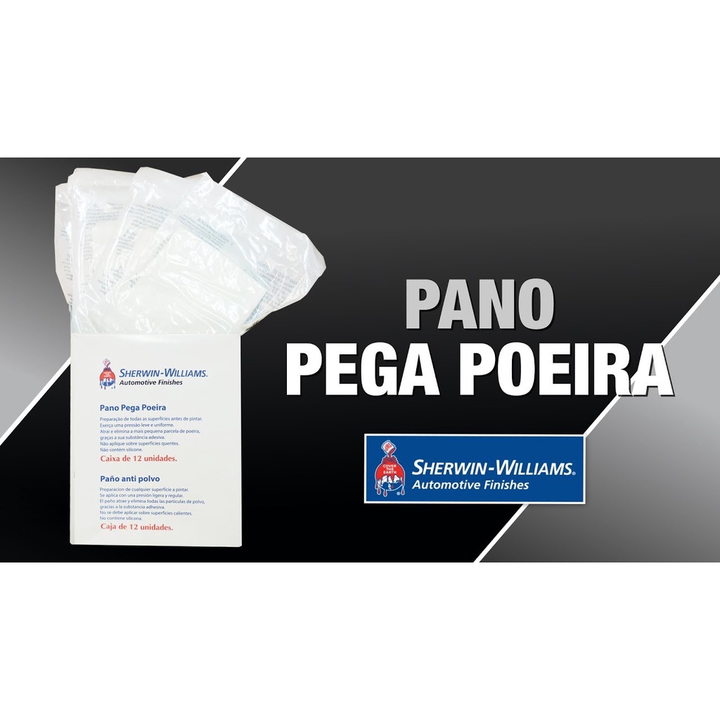 Pano Pega Pó Lazzuril - Sherwin Williams - Kit c/ 3, 6 ou 12un ...