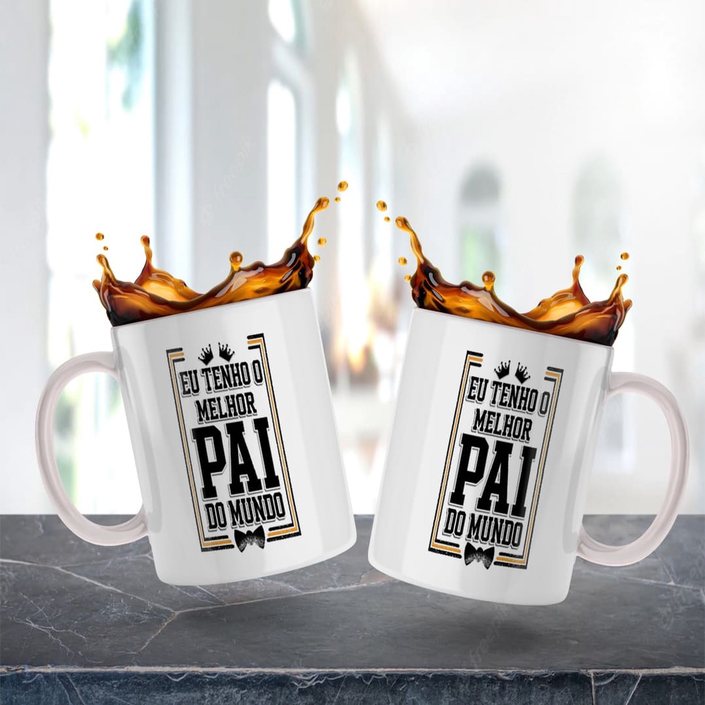 CANECA DIA DOS PAIS | Shopee Brasil