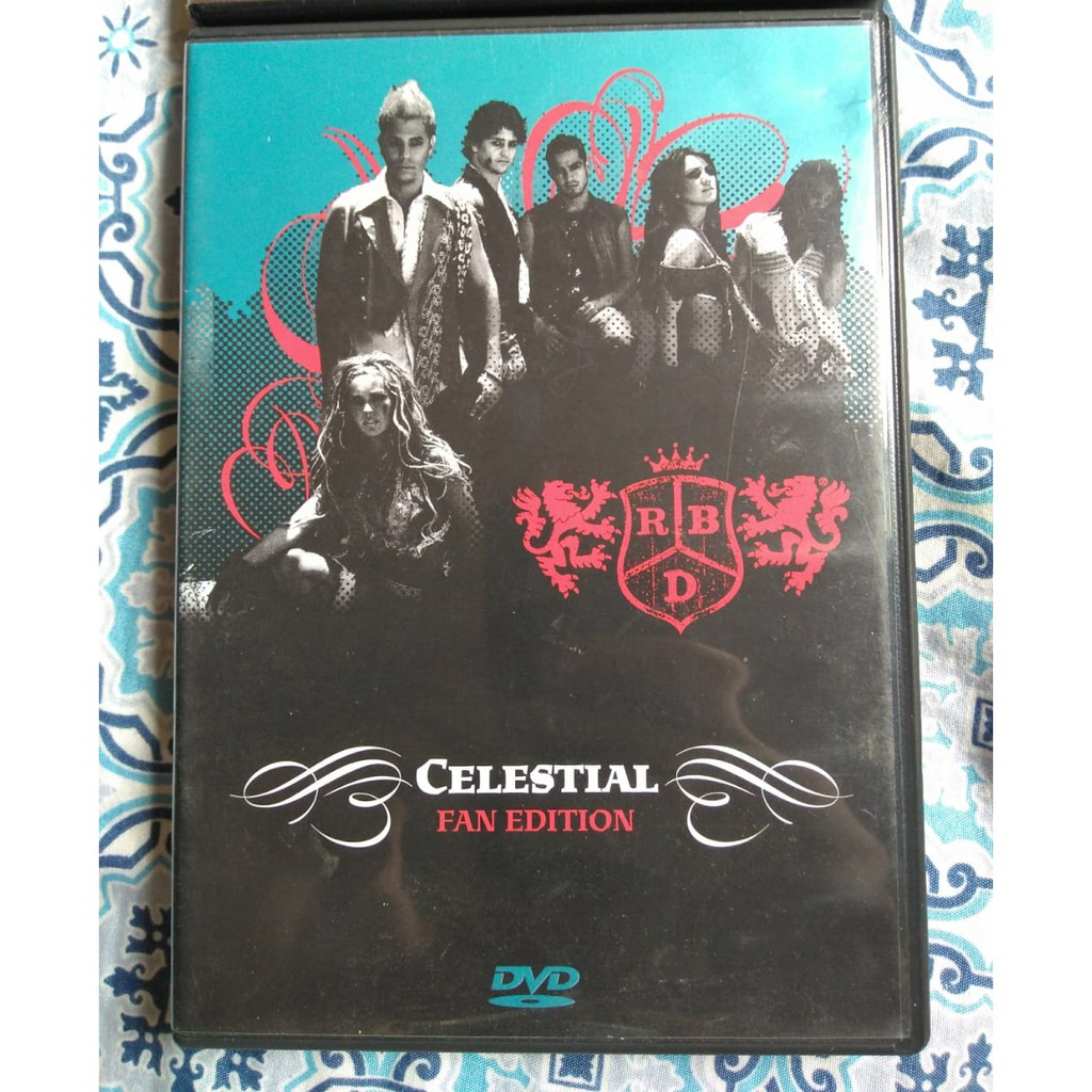 DVD RBD Celestial Fan Edition ORIGINAL!!!! Com encarte. | Shopee Brasil