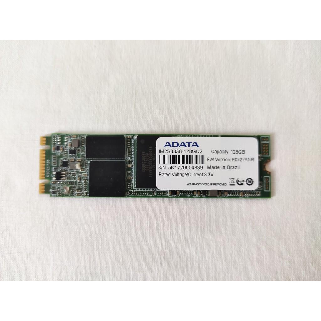 SSD Adata 128GB M2 M.2 SATA IM2S3338-128GD2 | Shopee Brasil